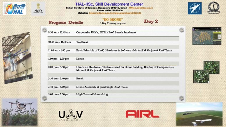 Training Program “Do Drones” – Skill Development Centre (SDC)
