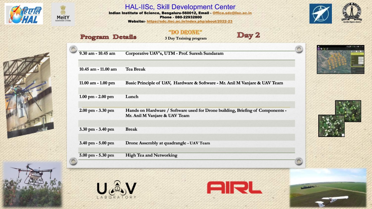 Training Program “Do Drones” – Skill Development Centre (SDC)